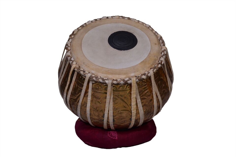 IndianCultura | Tabla Drums Set Concert Quality Hammer Brass Bayan ...